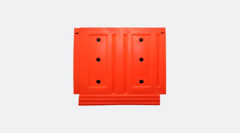 1 Meter Road Hoarding & Plastic Panels for Hoarding Construction