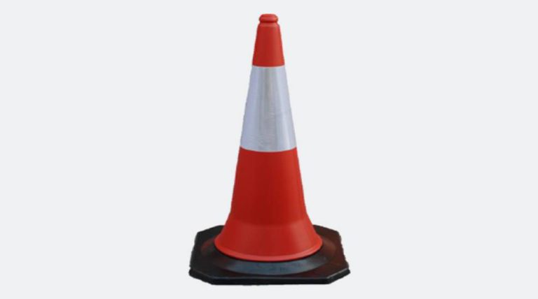1 METER PE CONE BLACK BASE- CONERENTAL.COM